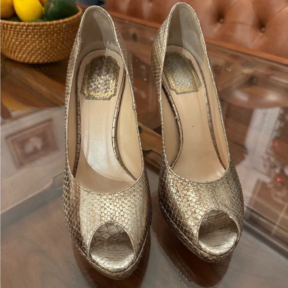 Dior | Shoes | Vintage Christian Dior 37 Miss Lady Dior Python | Poshmark